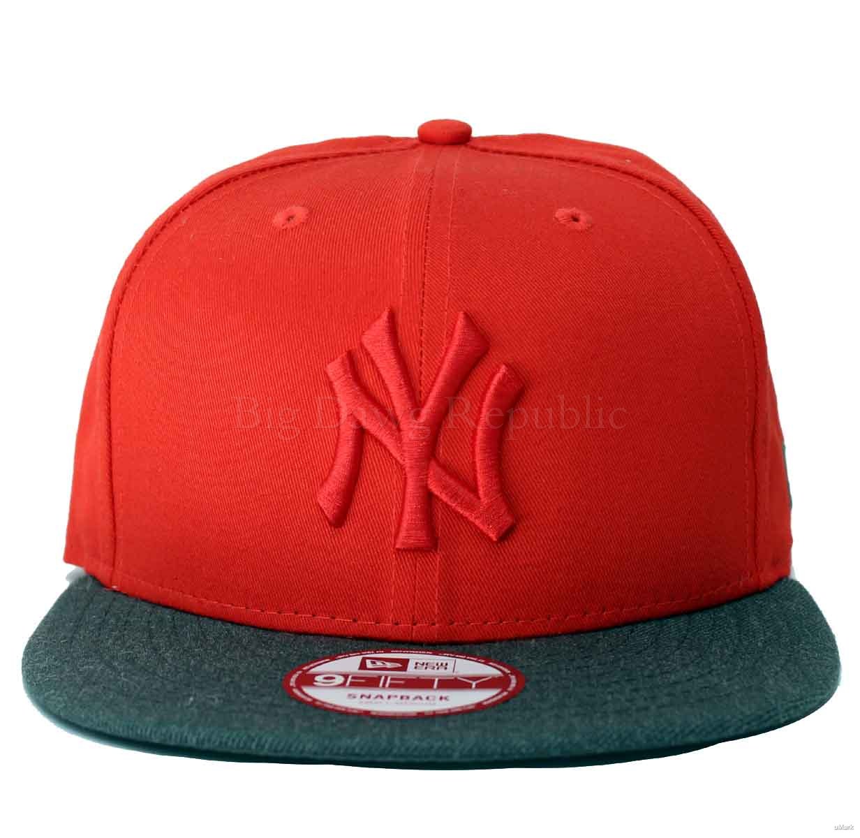 New Era MLB 9Fifty NY New York Yankees Red Snapback