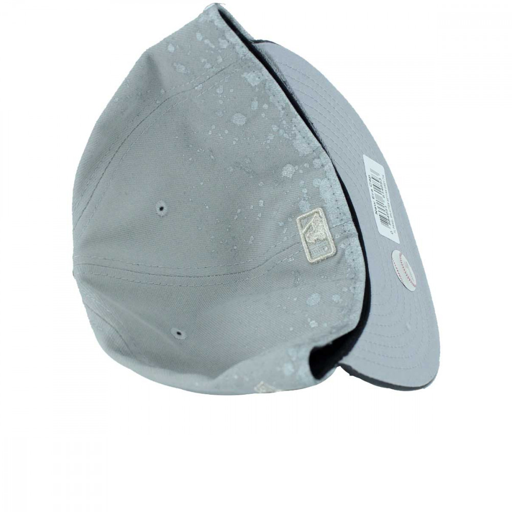 New Era MLB 59Fifty NY New York Yankees Splatter Grey Fitted Caps