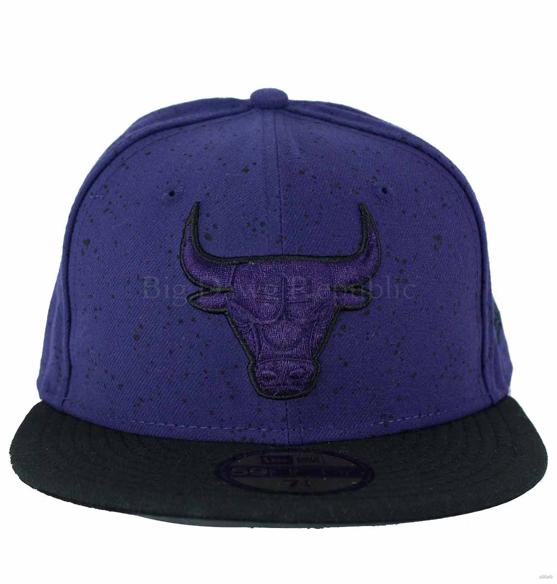 New Era NBA 59Fifty Chicago Bulls Splatter Fitted Baseball Caps