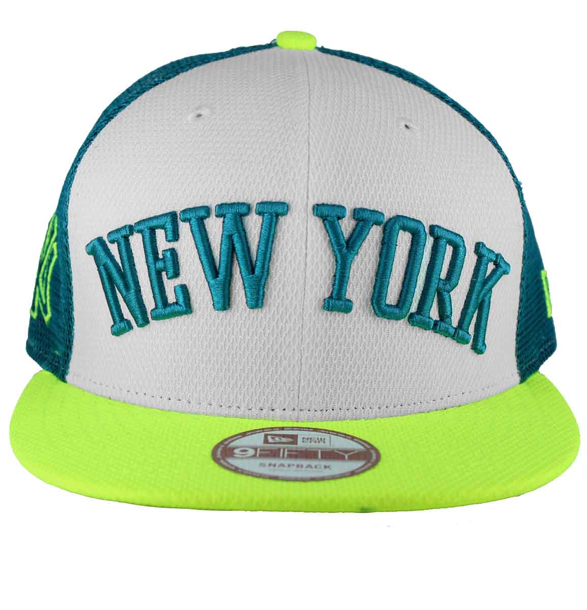 New Era MLB 9Fifty NY New York Yankees Neon Green Snapback Baseball Caps
